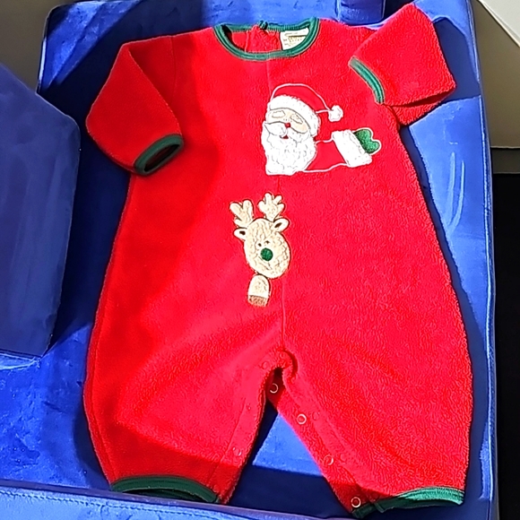 bright future | One Pieces | 36 M Gender Neutral Santa Reindeer Vintage ...